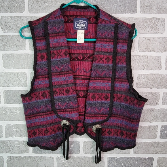 Woolrich | Tops | Woolrich Woman Vintage Made In Usa Wool Blend South ...